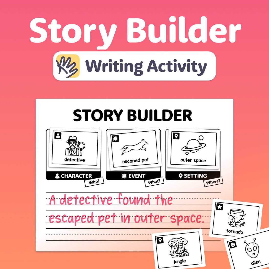 Build-a-Story Activity (Printable PDF) – That Little Robot