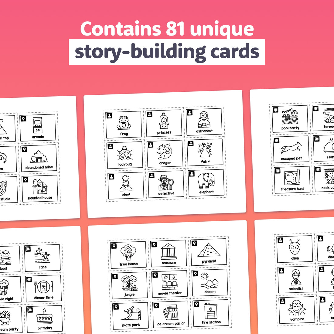 Build-a-Story Activity (Printable PDF) – That Little Robot