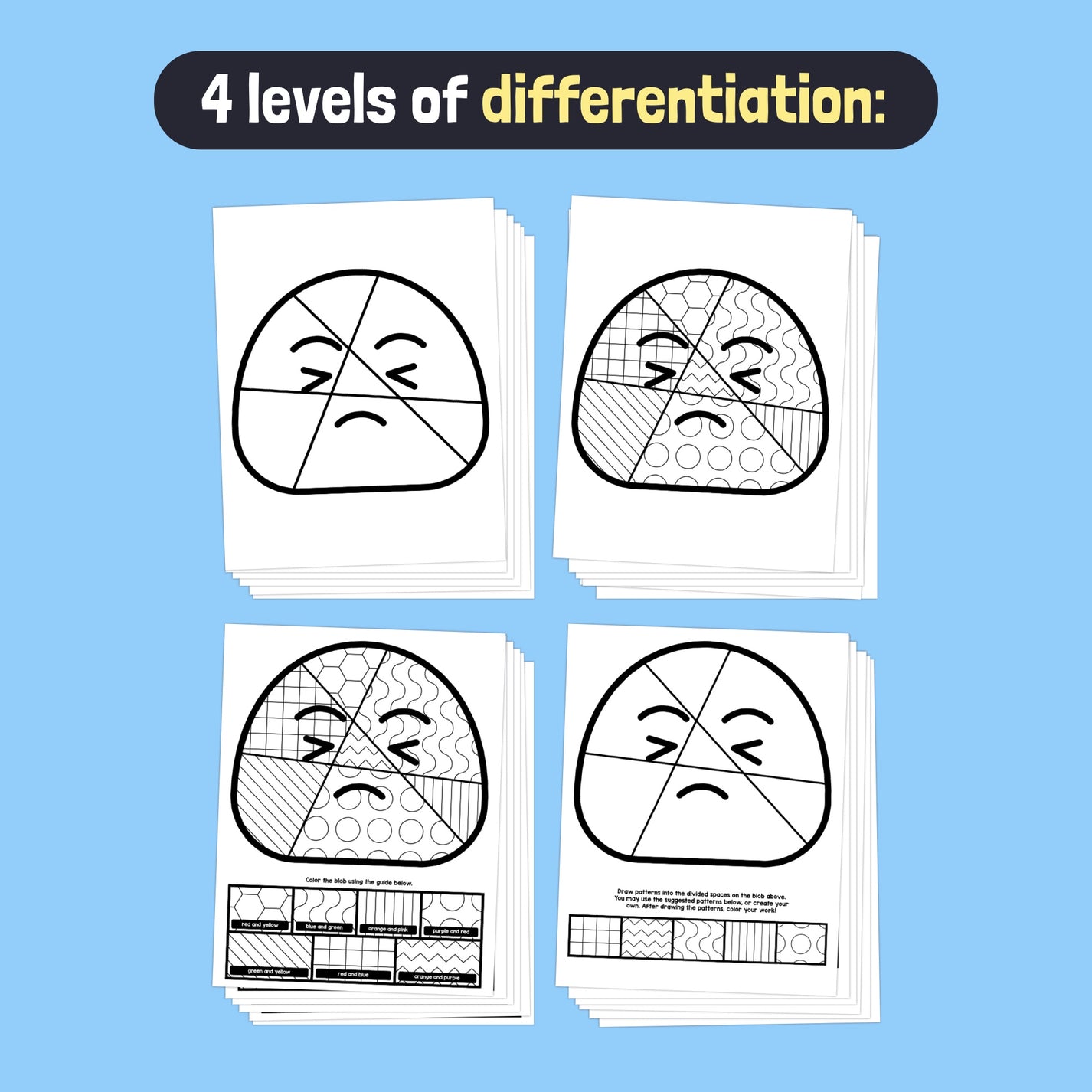 Emoji Coloring Sheets (Printable PDF) – That Little Robot