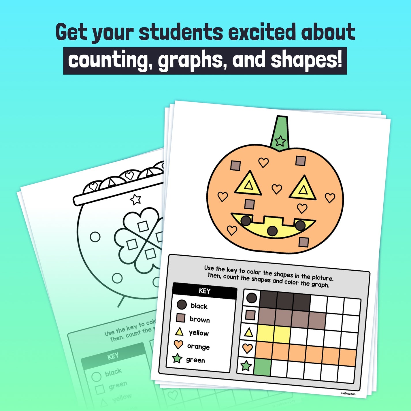Graphing 2D Shapes Worksheets (Printable PDF) – That Little Robot