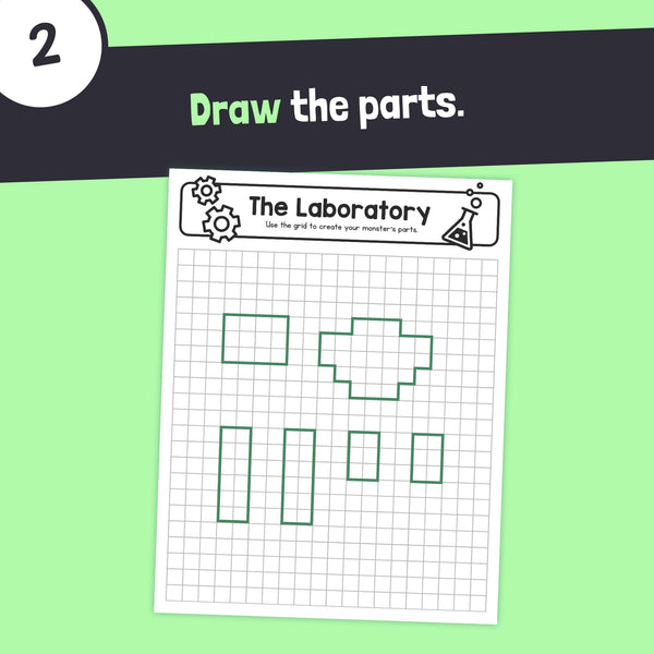 Area and Perimeter Monsters Activity (Printable PDF) – That Little Robot