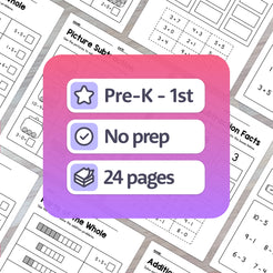 Addition and Subtraction Within 10 Worksheets (Printable PDF) – That ...