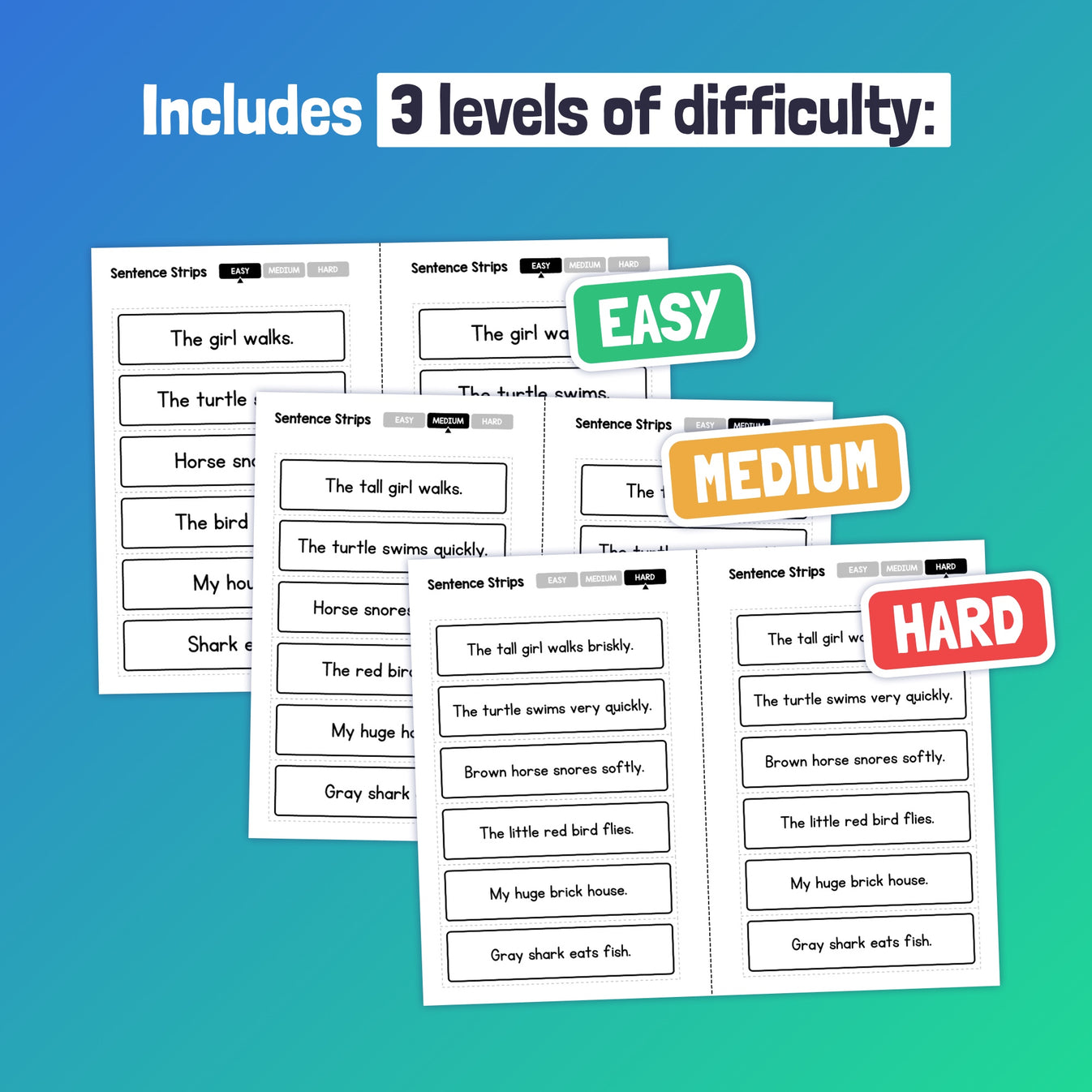 Complete or Incomplete Sentences Center (Printable PDF) – That Little Robot